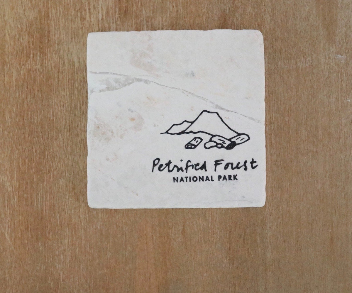 Petrified Forest National Park Coaster Set – Lace, Grace & Peonies