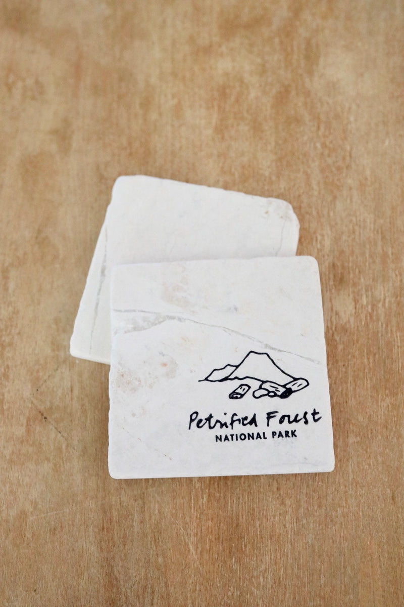 Petrified Forest National Park Coaster Set – Lace, Grace & Peonies